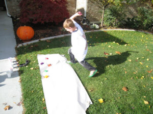 Action Art: Splat Painting - Teach Beside Me