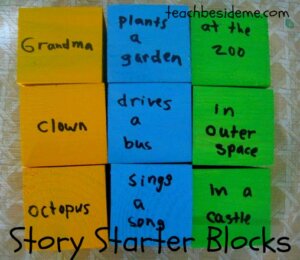Story Starter Blocks for Creative Writing - Teach Beside Me