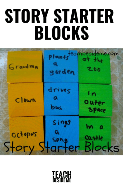 Story Starter Blocks for Creative Writing - Teach Beside Me
