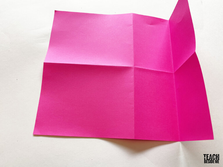 How to Make a Book With One Piece of Paper: Easy DIY Mini Book - Teach ...