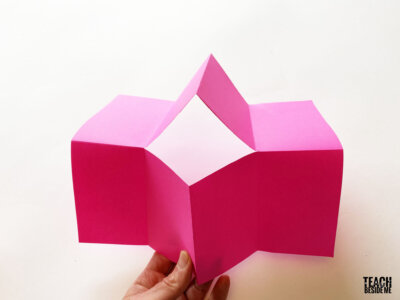 How to Make a Book With One Piece of Paper: Easy DIY Mini Book - Teach ...