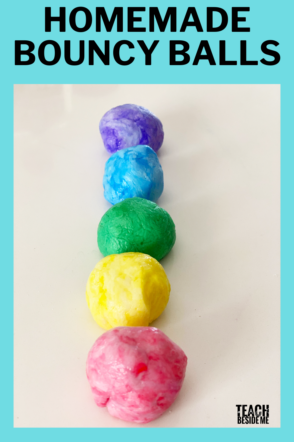 Simple Homemade Bouncy Balls - Teach Beside Me