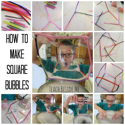 Bubble Science- How to Make Square Bubbles - Teach Beside Me