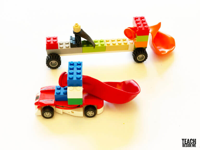 LEGO Balloon Powered Car STEM Activity for Kids - Teach Beside Me