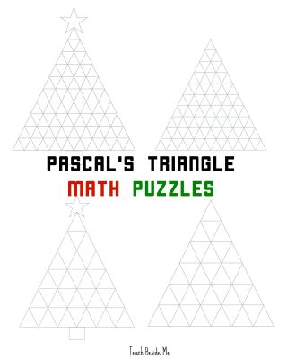 Pascal's Triangle Christmas Tree Math - Teach Beside Me
