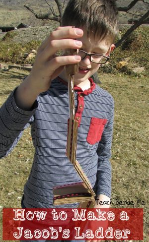 Homemade Jacob's Ladder Toy - Teach Beside Me