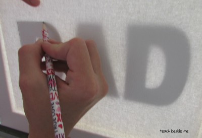 Easy Dad String Art Canvas – Father’s Day Craft for Kids - Teach Beside Me
