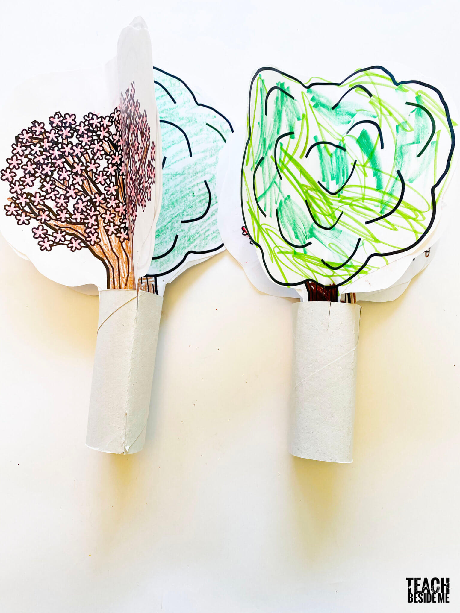 Four Seasons Tree Craft for Preschool and Early Elementary Learners ...