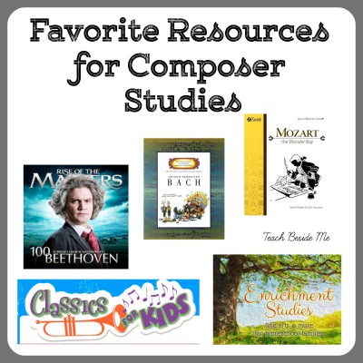 Simple Composer Study Ideas - Teach Beside Me