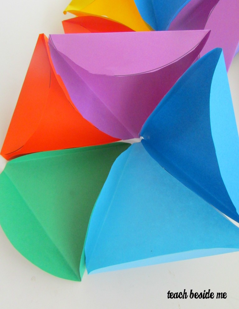 Rainbow Icosahedron Ball for Kids (Fun Geometry Art) - Teach Beside Me