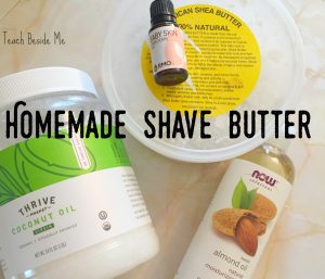 DIY Homemade Shaving Cream – Easy Shave Butter for Mom or Dad - Teach ...