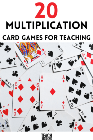 20 Fun Multiplication Card Games for Teaching - Teach Beside Me