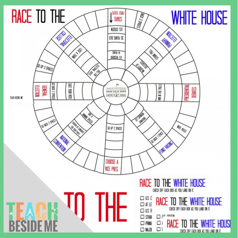 Race to the White House - Teach Beside Me