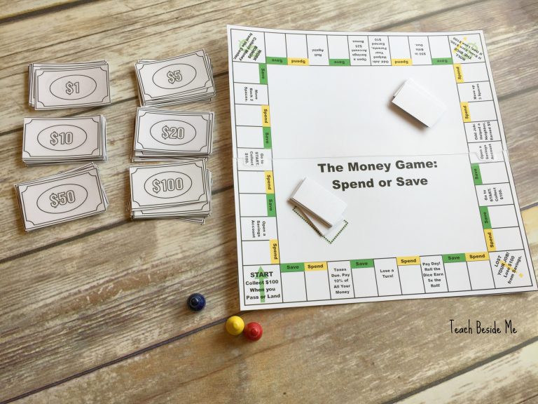 Teaching Money to Kids: The Money Game - Teach Beside Me