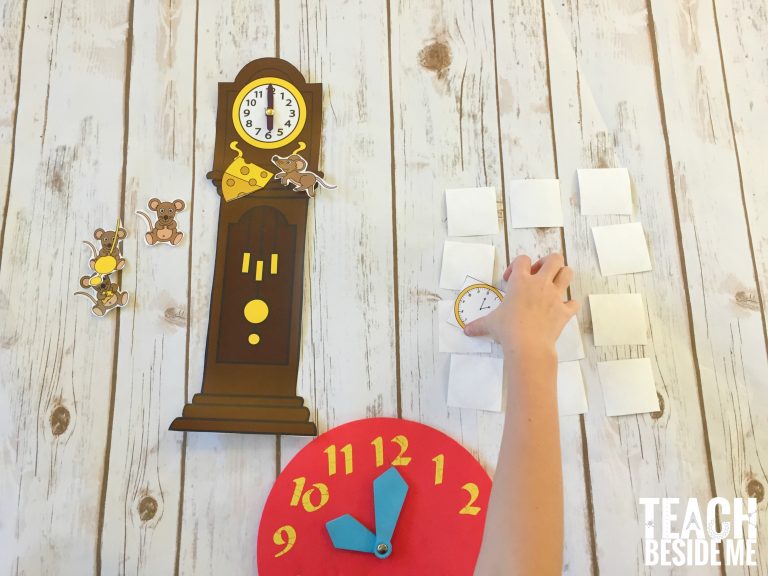 Hickory Dickory Dock Clock Play - Teach Beside Me