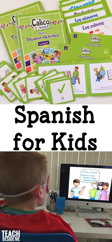 Calico Spanish Curriculum for Kids - Teach Beside Me