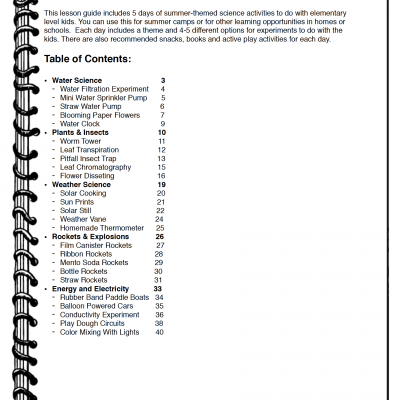 Summer Science Camp: 5 Days of Themed Summer Science Camp Lessons ...