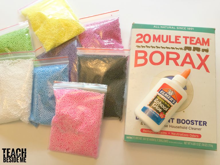 How to Make Homemade Floam - Teach Beside Me
