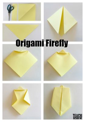Origami Firefly Paper Circuits - Teach Beside Me
