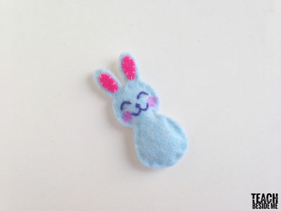 Peter Rabbit Felt Easter Craft for Kids - Teach Beside Me