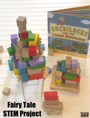 Goldilocks and the Three Bears STEM Challenge - Teach Beside Me