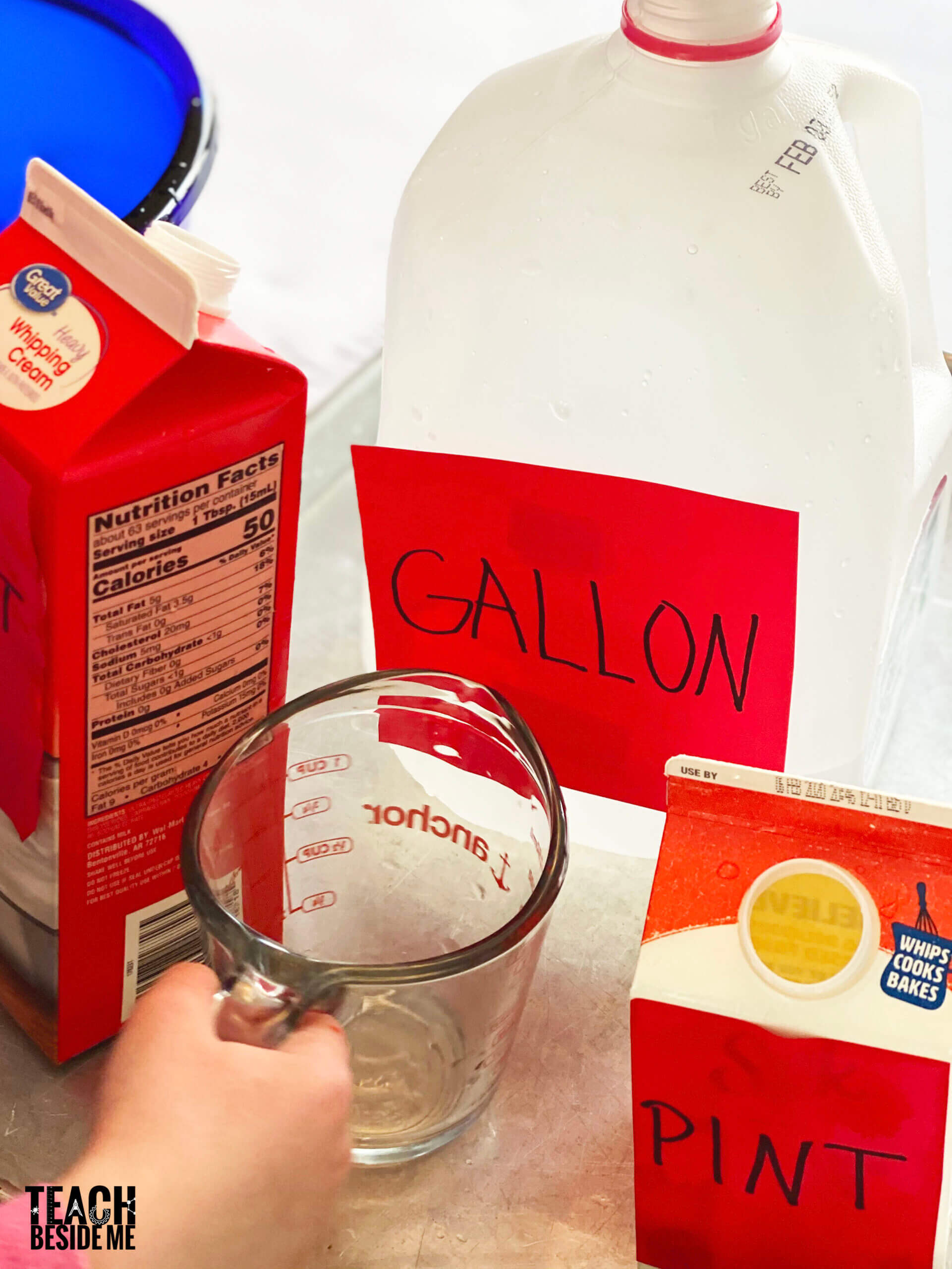 How Many Cups In A Gallon Teaching Activity Teach Beside Me How Many Cups In A Gallon Teaching Activity Teach Beside Me