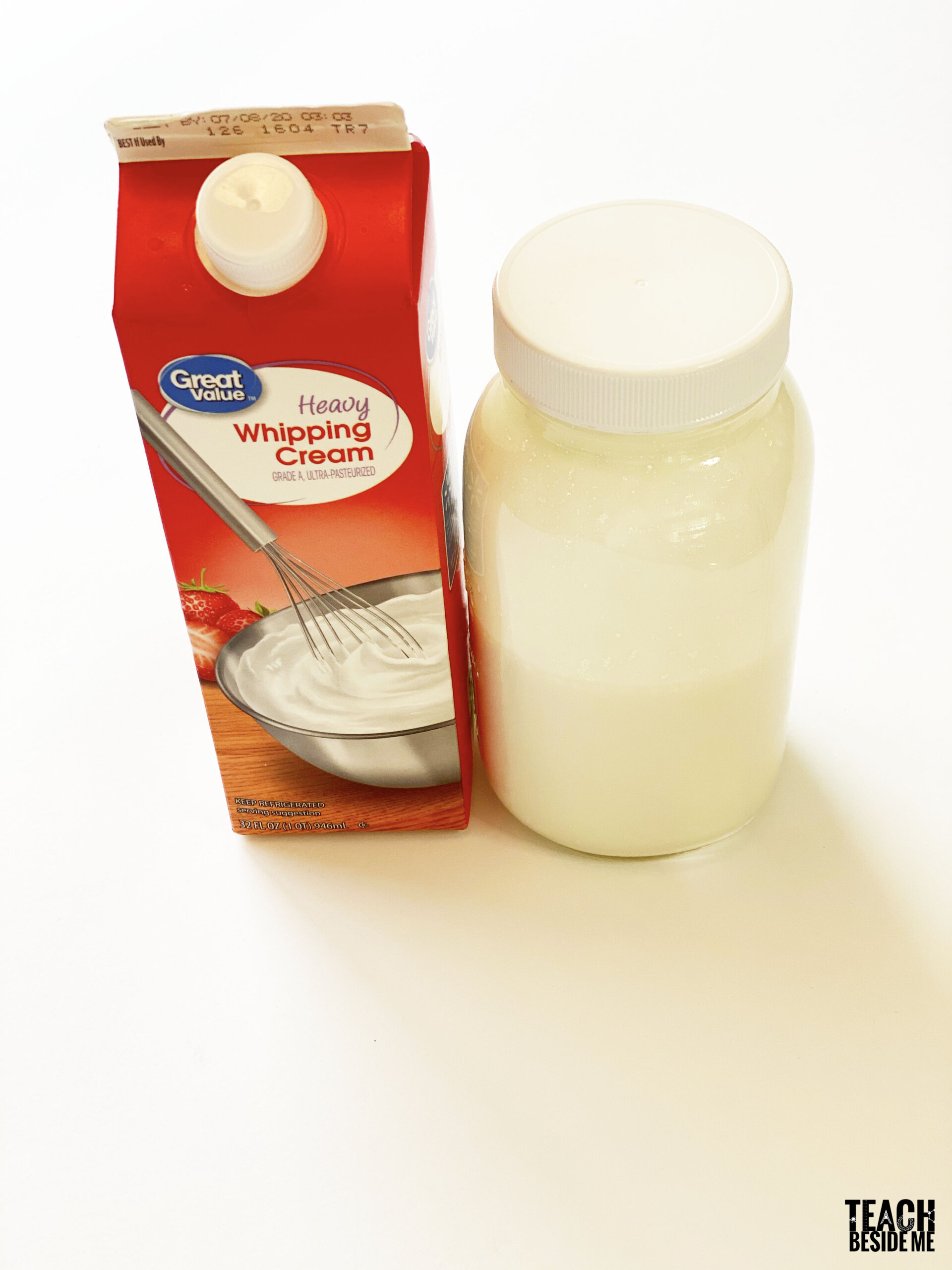 Kitchen Science: Homemade Butter in a Jar - Teach Beside Me