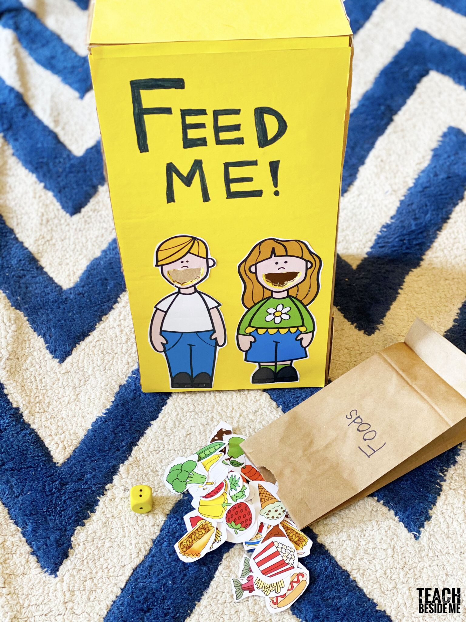 Healthy Eating Game for Kids (Printable Nutrition Activity) - Teach ...