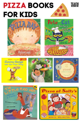 Pizza Themed Activities for Kids - Teach Beside Me