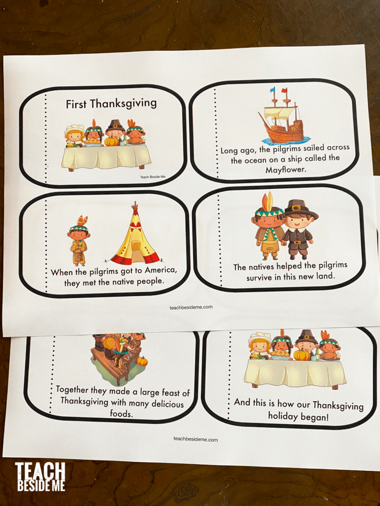 Free Thanksgiving Mini Book Printable | Gerald Printable