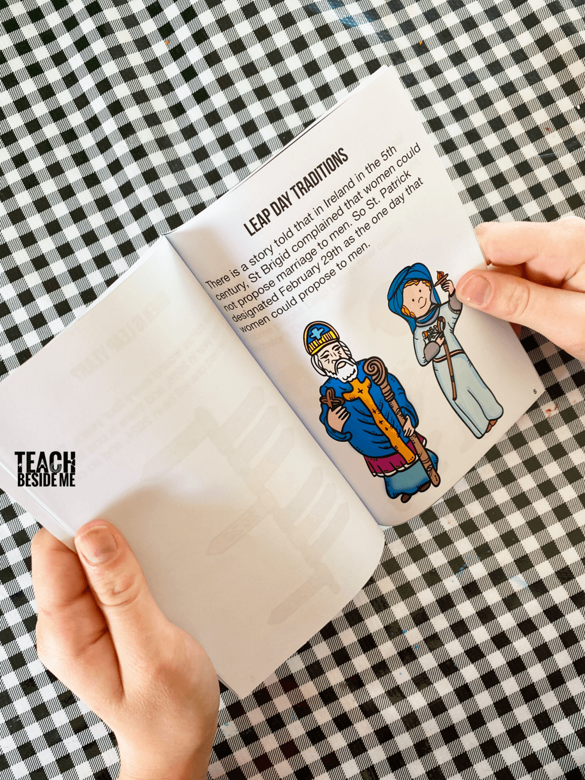 When is Leap Year? Printable Mini Book for Kids - Teach Beside Me
