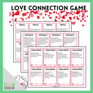 The Love Connection Game: A Romantic Valentine's Game for Couples ...