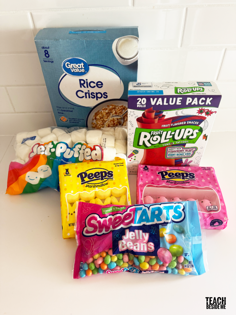 Easter Peeps Candy Sushi - Teach Beside Me