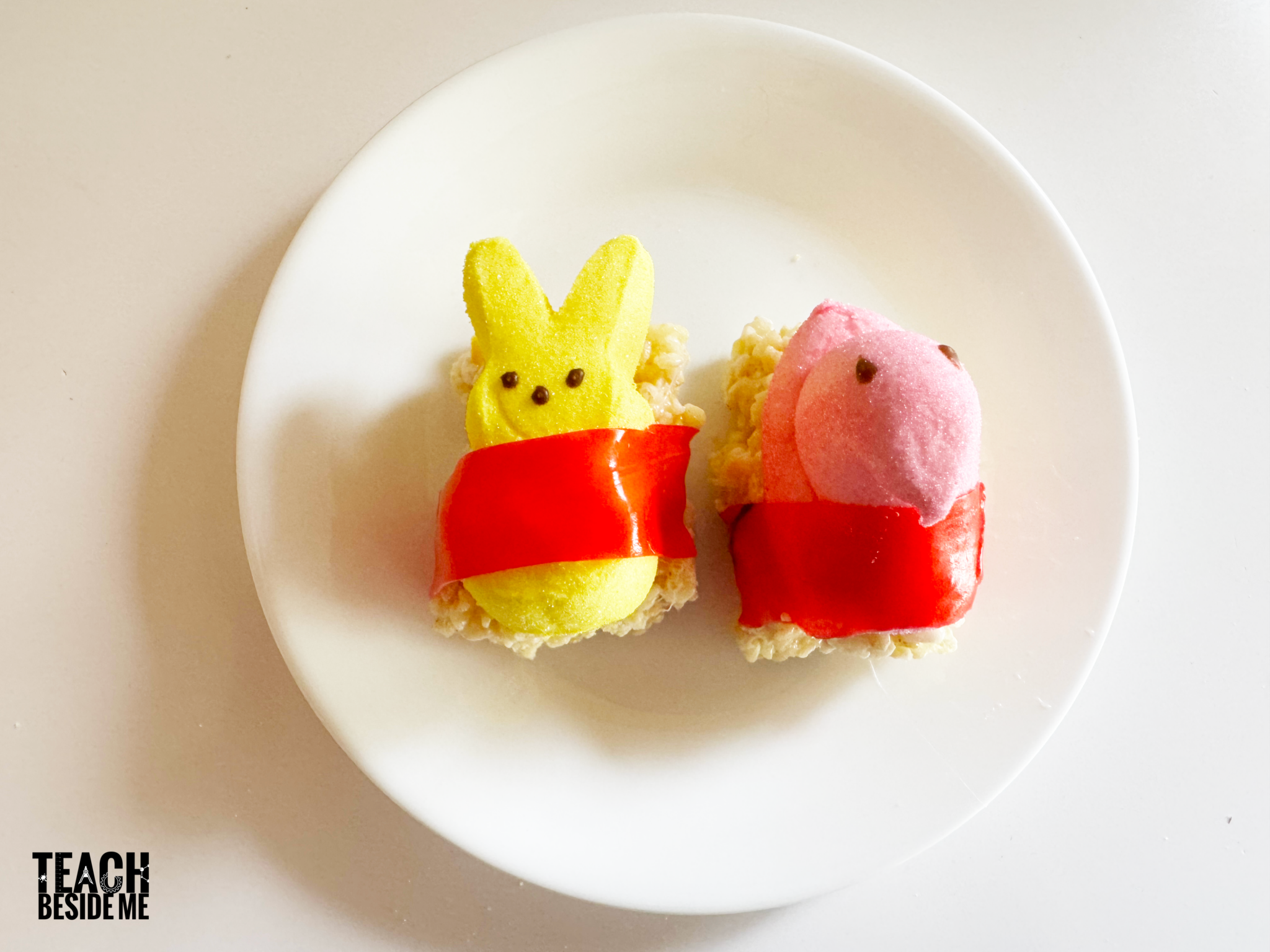 Easter Peeps Candy Sushi - Teach Beside Me
