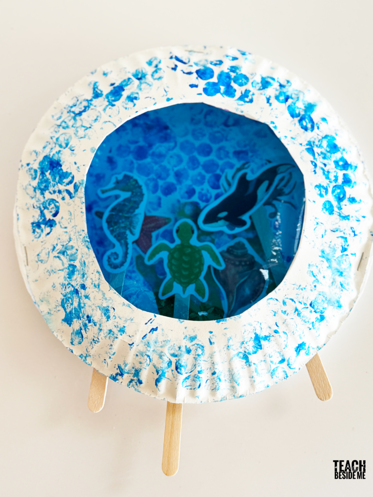 Paper Plate Aquarium Craft Ideas