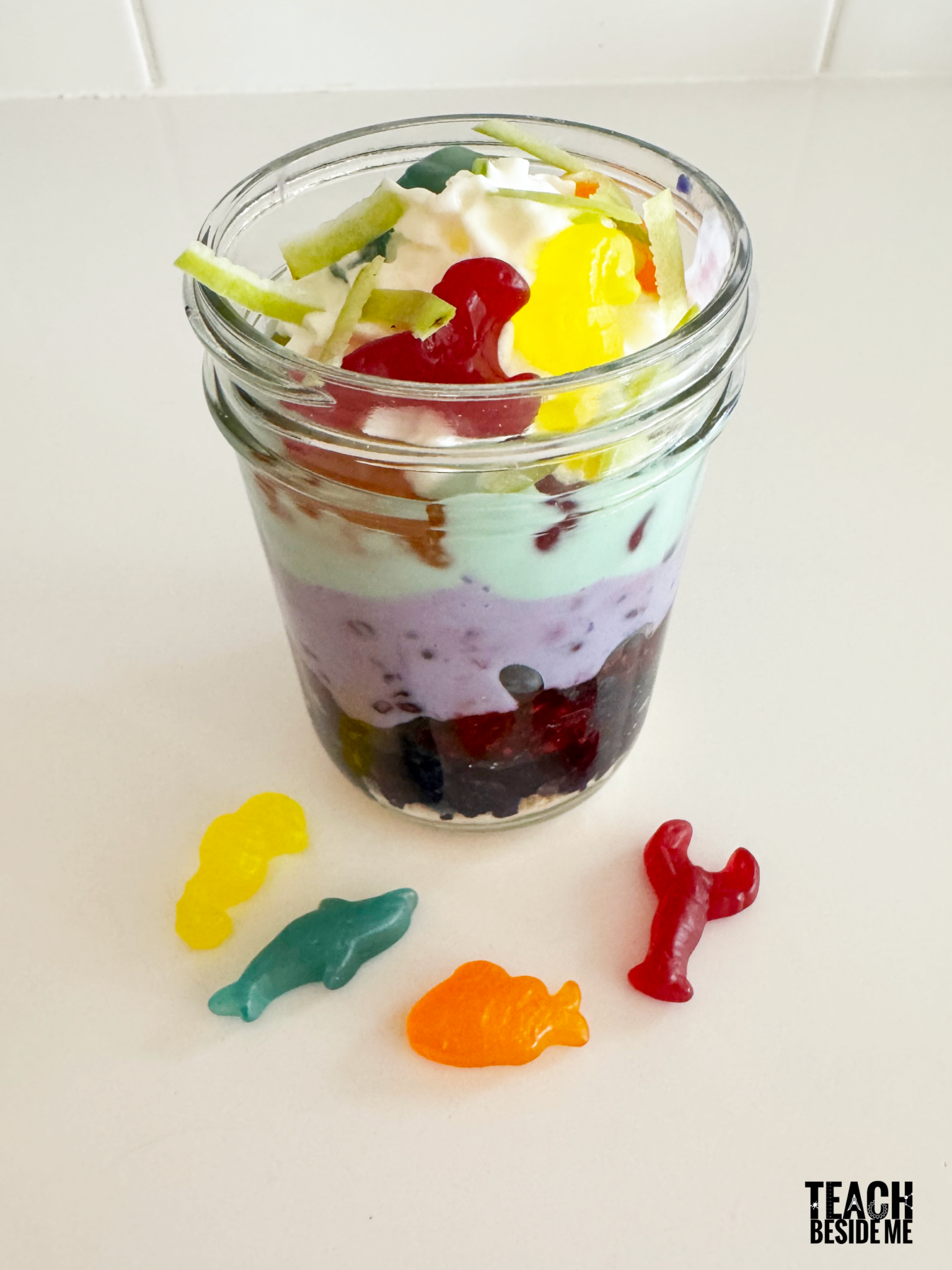 Edible Ocean Zones Snack Cup for Kids with Printable Diagram - Teach ...