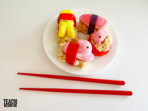 Easter Peeps Candy Sushi - Teach Beside Me