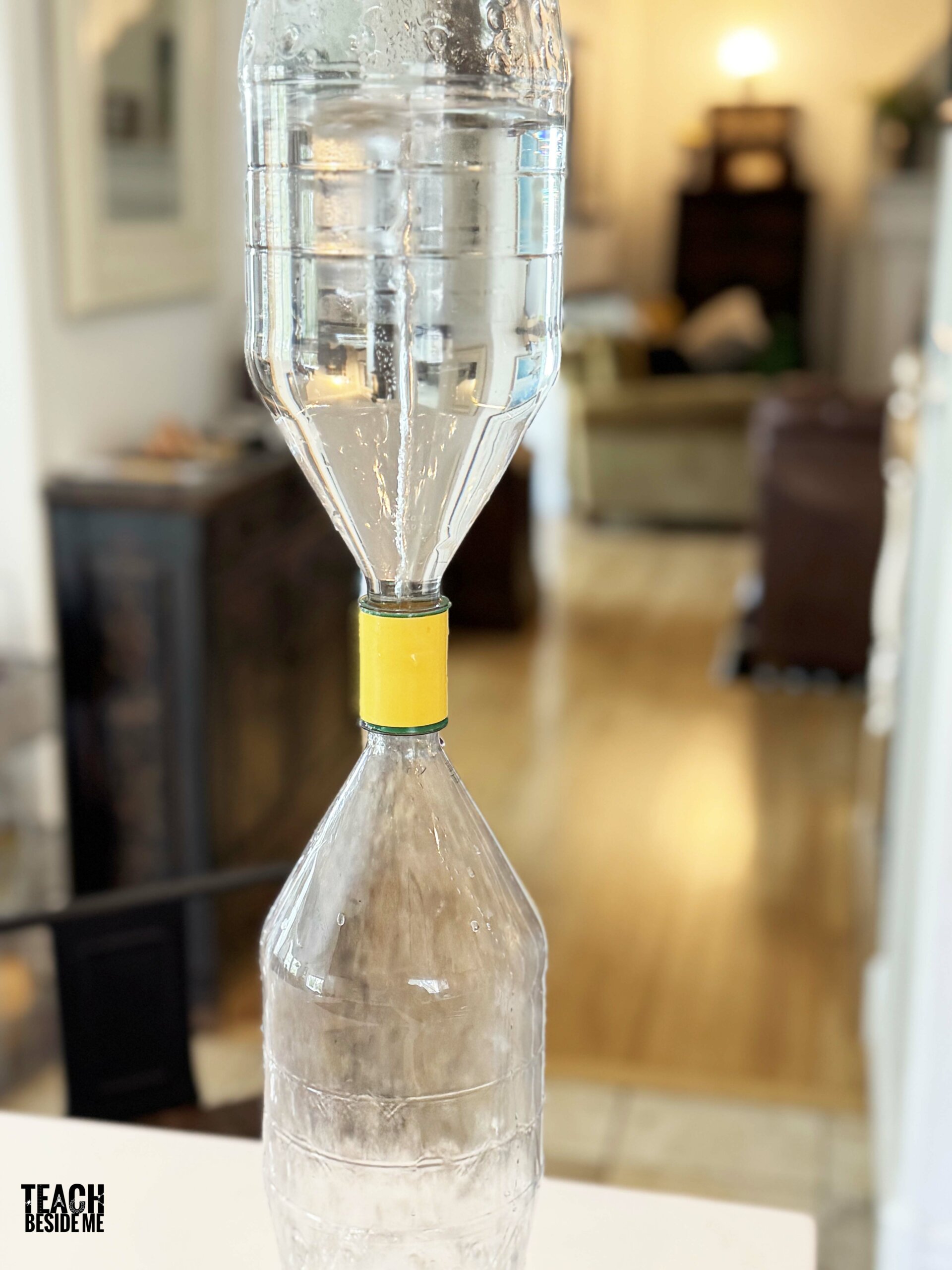 Tornado in a Bottle Experiment: Simple Weather Science - Teach Beside Me