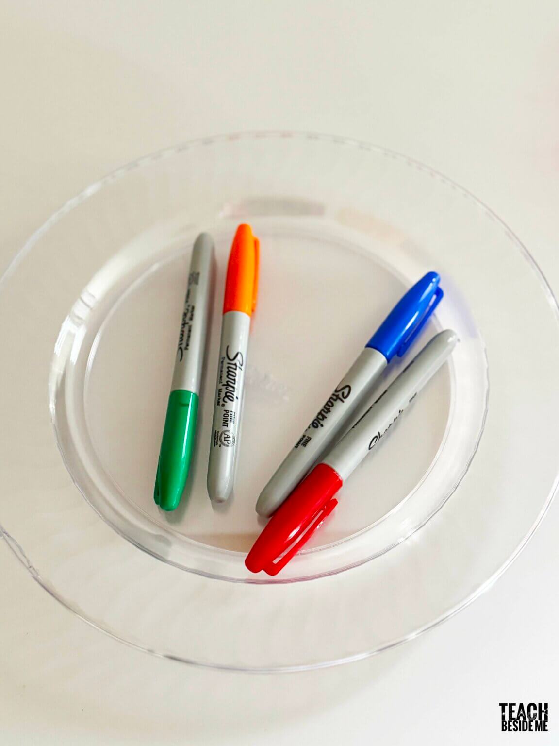 Chihuly Art Project for Kids with Melted Plates - Teach Beside Me