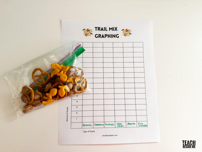 Trail Mix Graphing Activity for Kids: Math You Can Eat! - Teach Beside Me