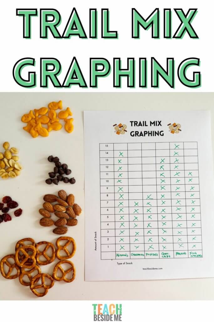 Trail Mix Graphing Activity for Kids: Math You Can Eat! - Teach Beside Me
