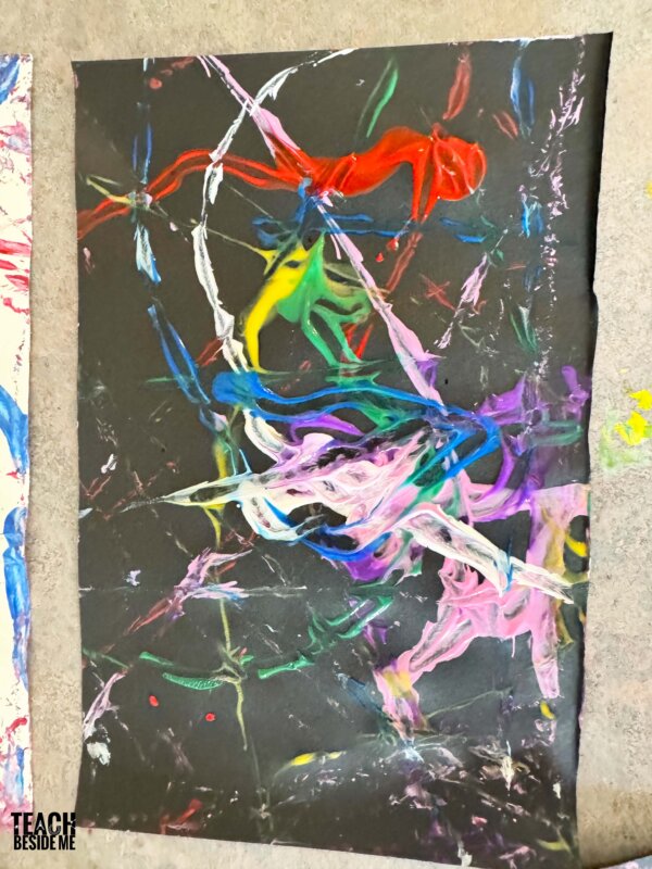 Marble Painting for Kids: A Fun Process Art Activity - Teach Beside Me