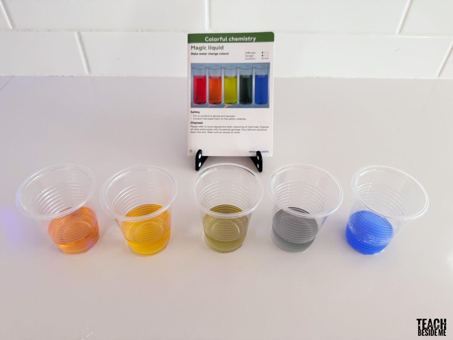 Color Chemistry Experiments for Kids: MEL Science Colors Kit - Teach ...