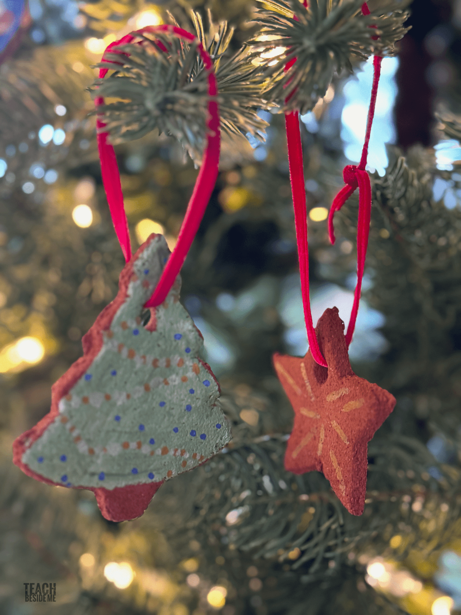 Applesauce Cinnamon Ornaments (Easy Christmas Craft for Kids) - Teach ...
