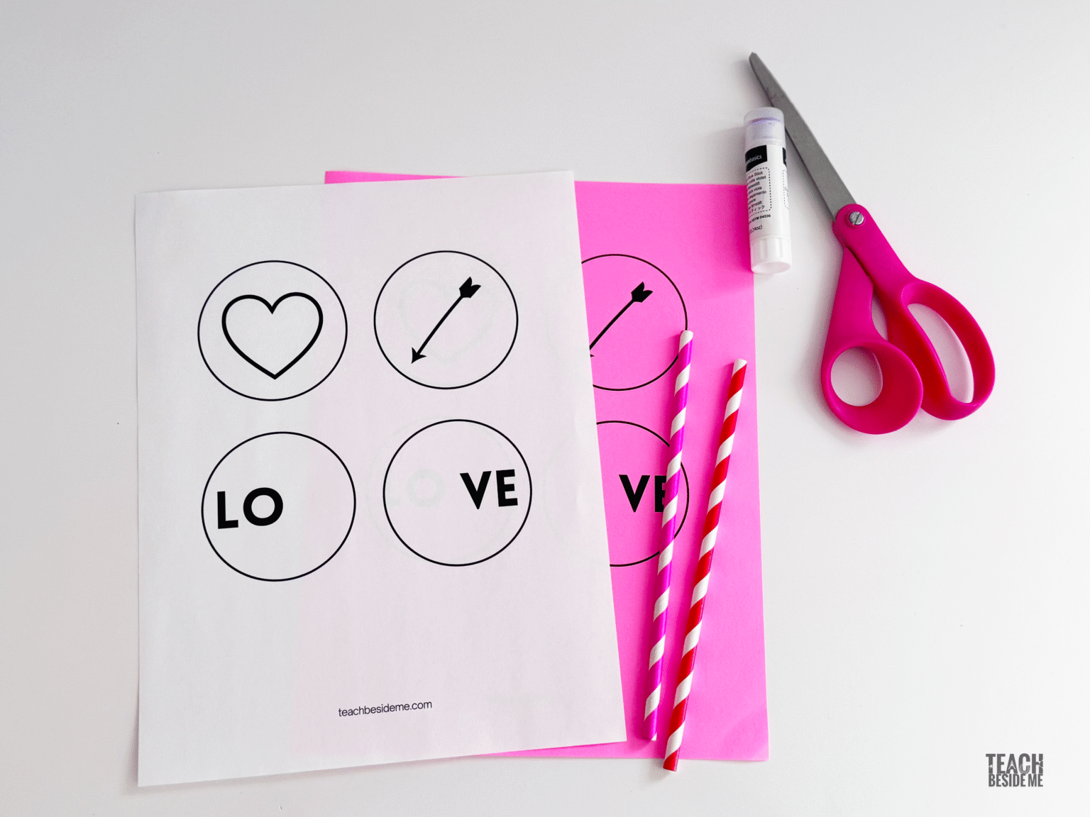 Valentine Thaumatrope: STEM Optical Illusion - Teach Beside Me