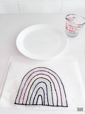 Magic Paper Towel Experiment: Hidden Rainbow Science for Kids - Teach ...