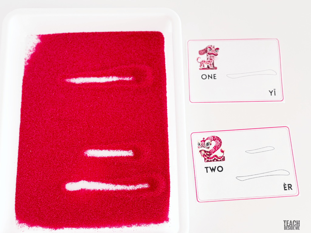 Chinese Number Tracing Cards: Learn Chinese Characters - Teach Beside Me