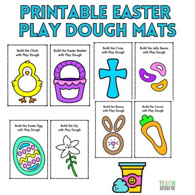 Easter Play Dough Mats – Printable Fine Motor Activity for Kids - Teach ...