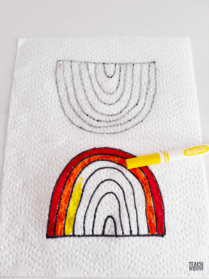 Magic Paper Towel Experiment: Hidden Rainbow Science for Kids - Teach ...