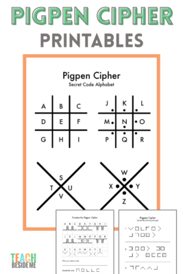 Pigpen Cipher Chart (Free Printable Secret Code Alphabet for Kids ...